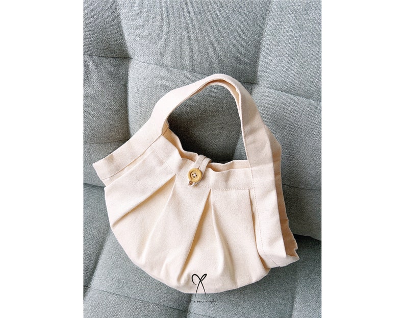 Dumpling Handbag Pleated Basket Bag Pattern Sewing PDF - Etsy