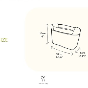 Mini Handbag Sewing Pattern PDF Printable Instant Download DIY One Size ...