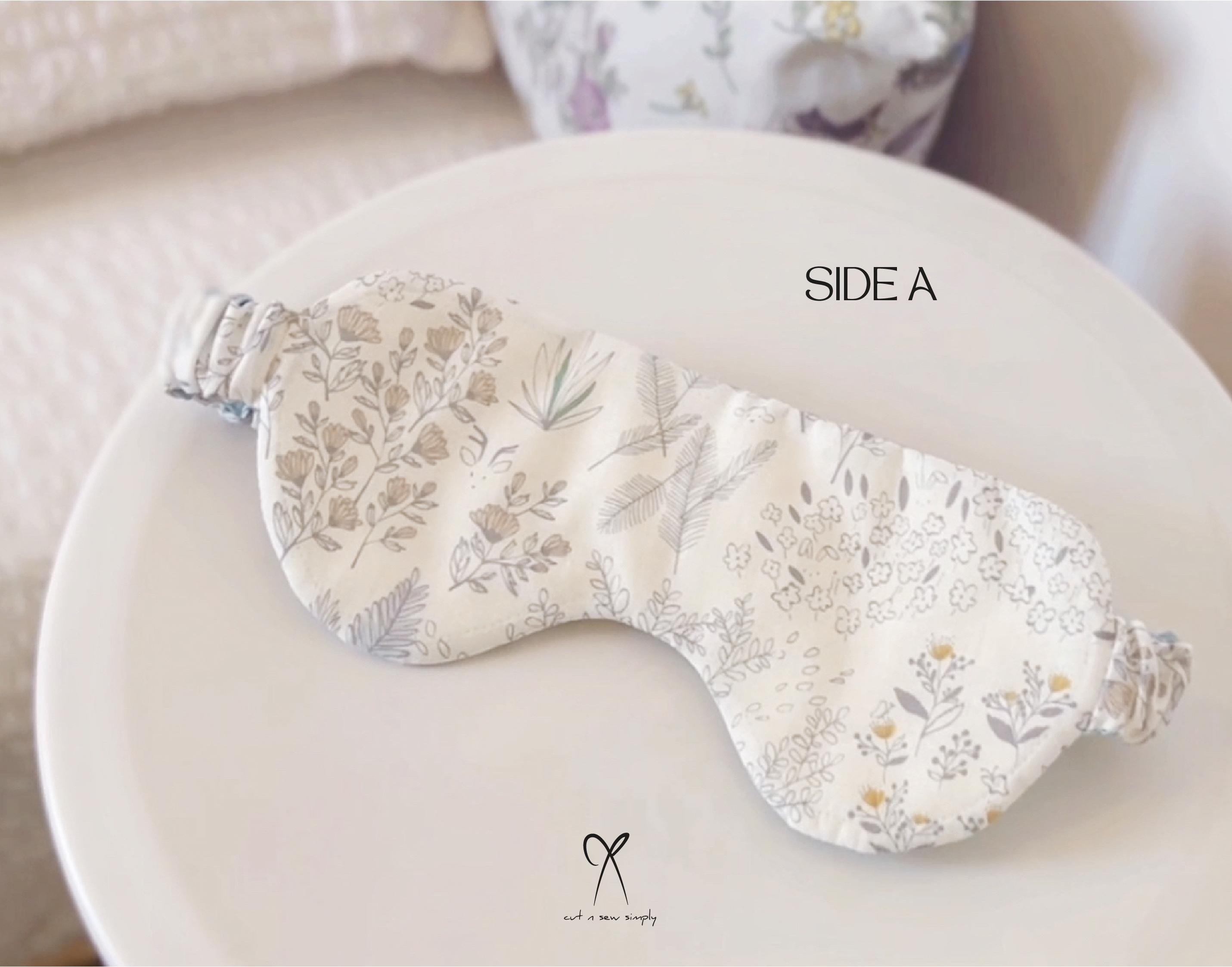 Sleep Mask Sewing Pattern: Padded, 2-sided PDF Printable Instant ...