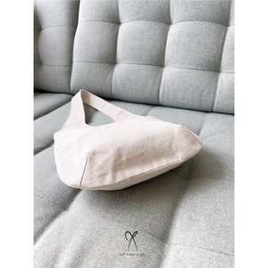 Oval Tote Bag With Pocket Asymmetric Strap Bag Sewing Pattern PDF ...