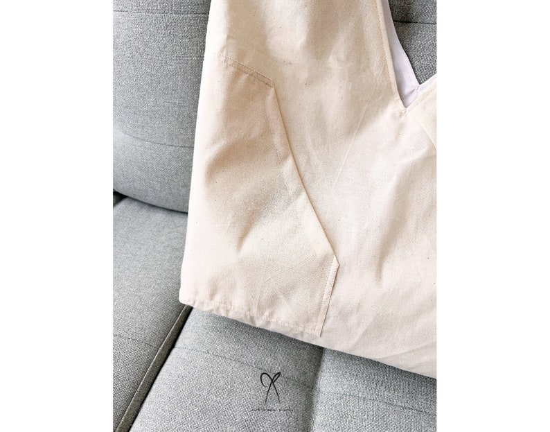 Triangle Pocket Tote Bag Pattern Sewing PDF Printable Instant - Etsy ...