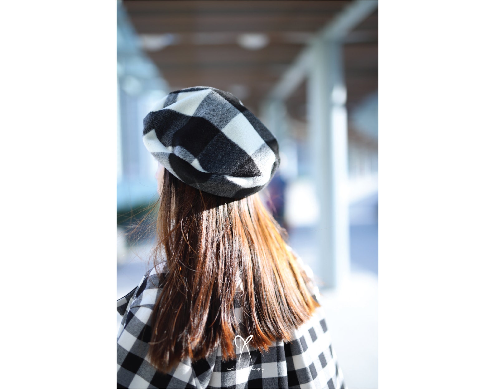 Beret Hat Pattern Sewing PDF Printable Instant Download Beginner Level ...