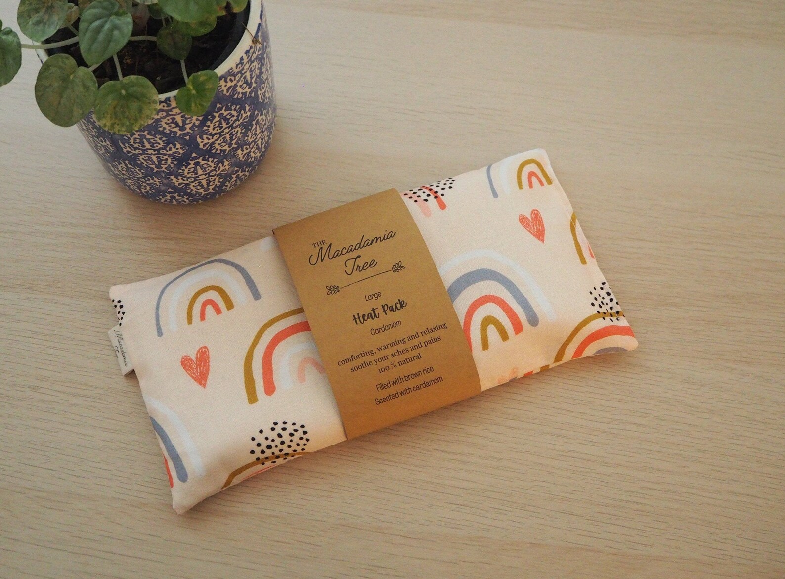 Boho Rainbow Heat Pack, Cool Pack, Cardamom Scented, Multiple Sizes ...