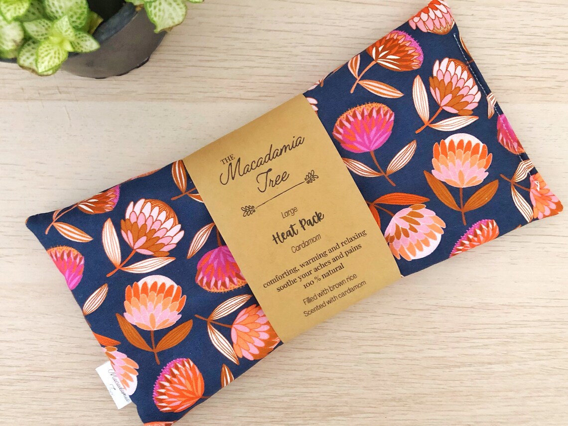 Australian Floral Large Heat Pack, Cool Pack, Aromatherapy Heat Pack ...