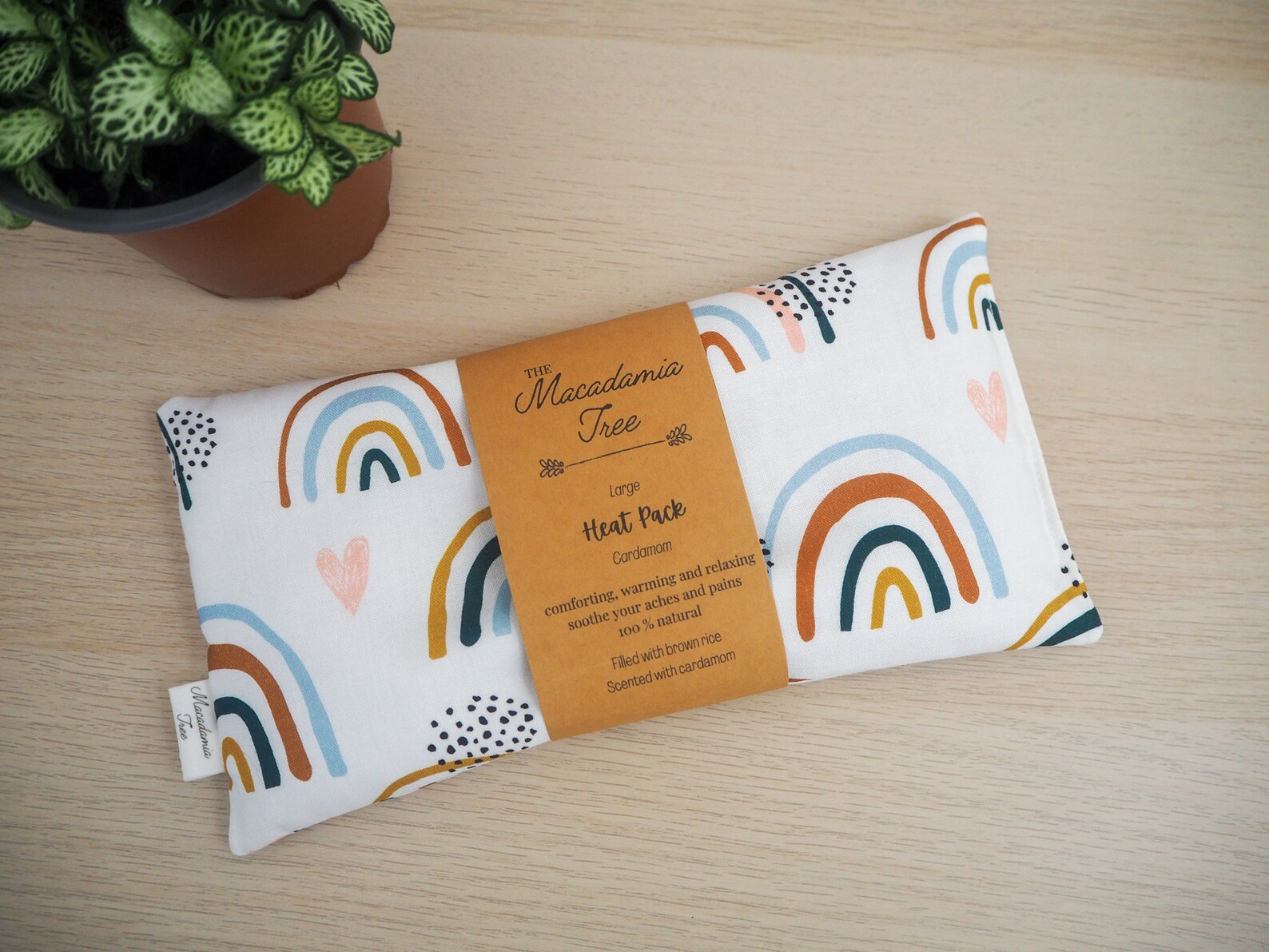 Boho Rainbow Heat Pack, Cool Pack, Cardamom Scented, Multiple Sizes ...