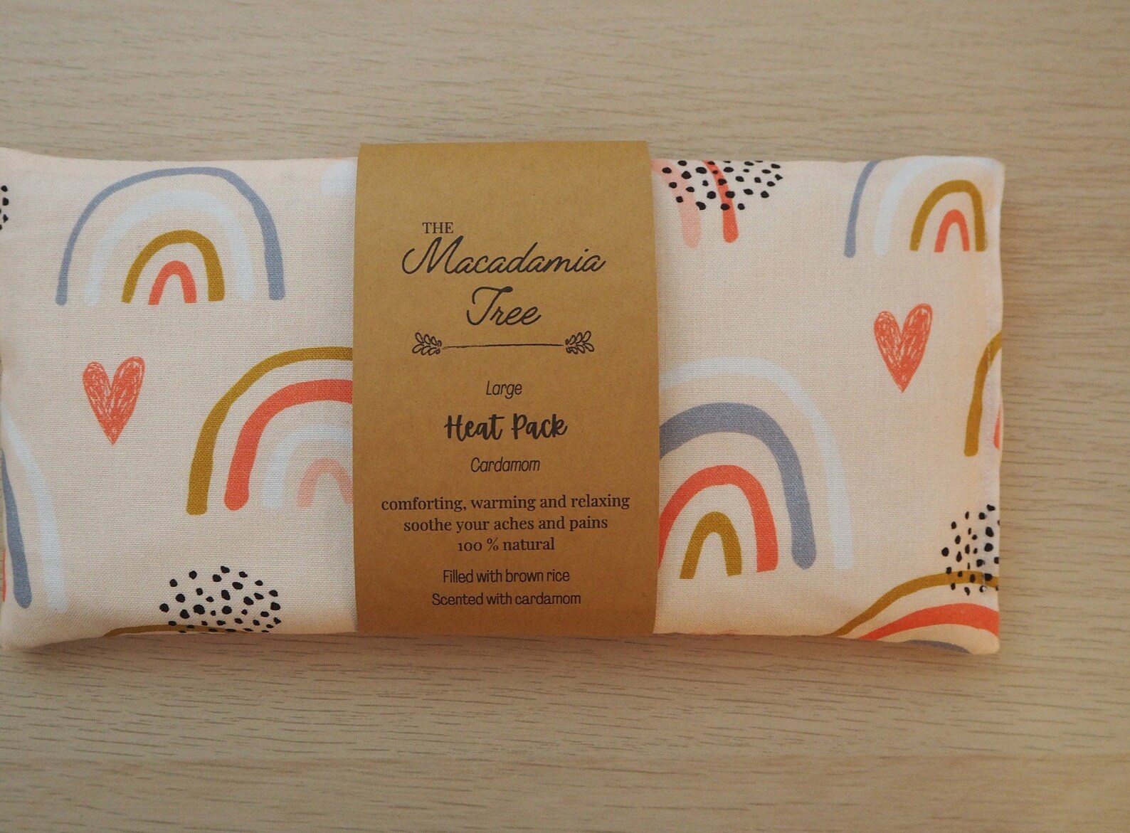 Boho Rainbow Heat Pack, Cool Pack, Cardamom Scented, Multiple Sizes ...