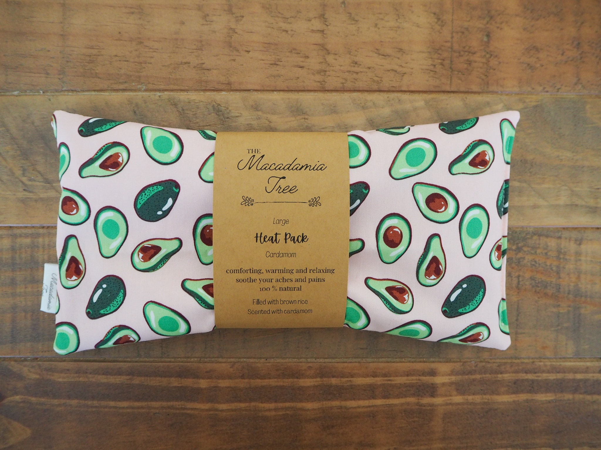 Avocado Heat Pack, Cool Packs, Cardamom Scented, Multiple Sizes, Made ...