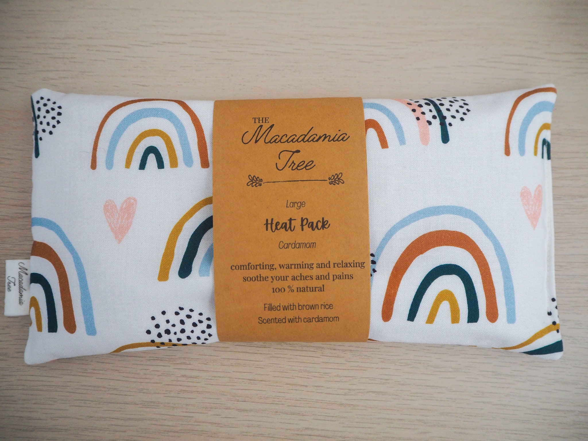 Boho Rainbow Heat Pack, Cool Pack, Cardamom Scented, Multiple Sizes ...