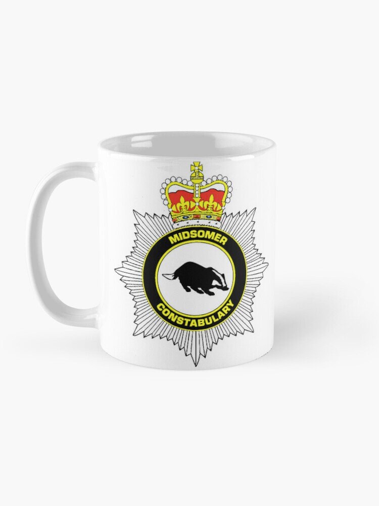 Midsomer Constabulary Police Badge Mug, Midsomer Mug, Murders Mug ...