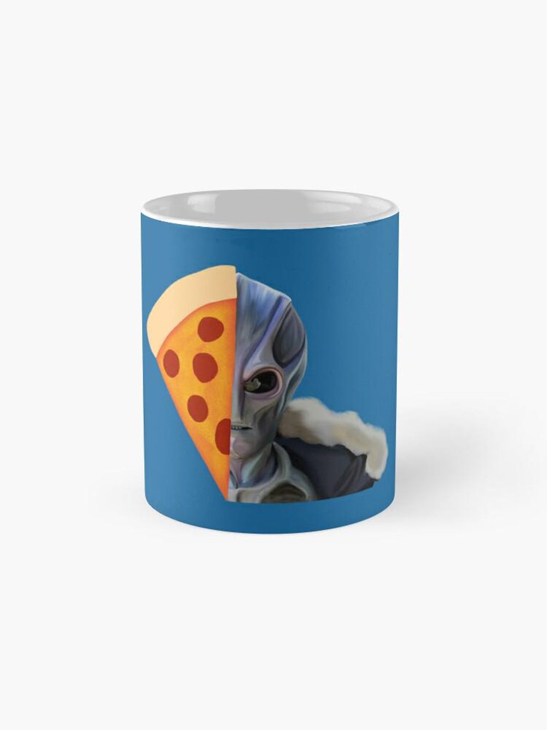 Resident Alien Pizza Head Mug, Resident Alien Mug, Harry Vanderspeigle ...