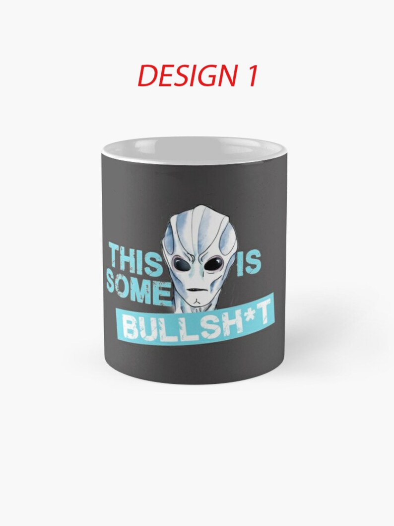 Resident Alien THIS IS SOME Bullsht Mug, Resident Alien, Alien, Ufo ...