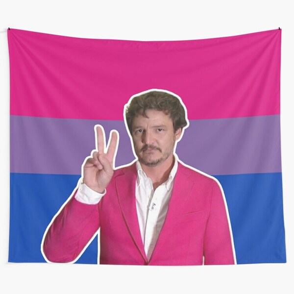 Pedro Pascal Wall Flag - Etsy