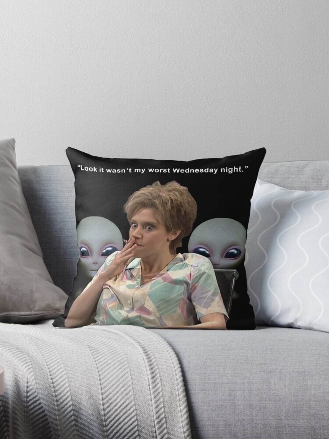 Kate Mckinnon Aliens Pillow Case Two Side, Kate Mckinnon, Ms Rafferty ...