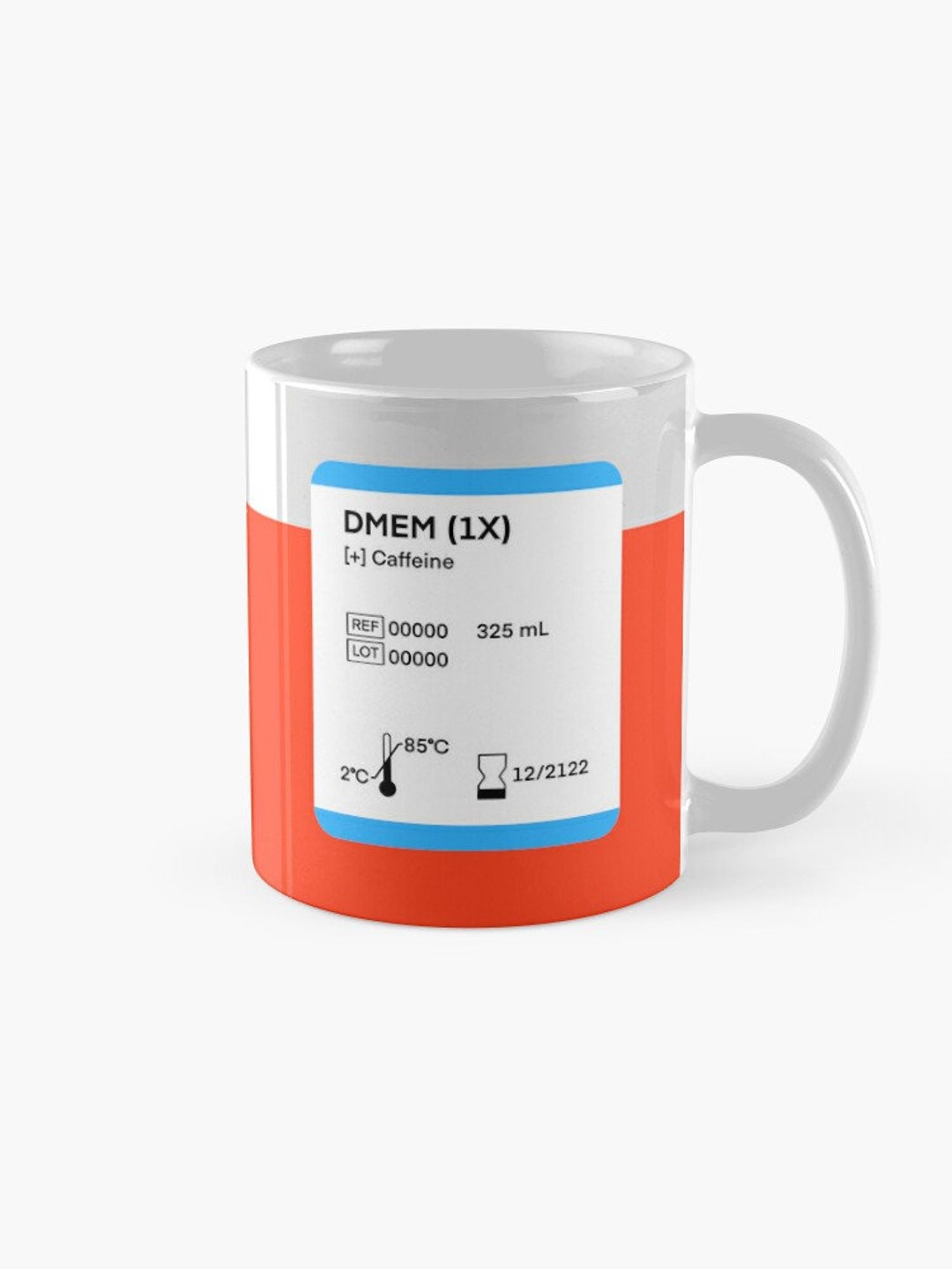Cell Media Caffeine Novelty Science Mug, Cell Culture Media Mug, Cell ...
