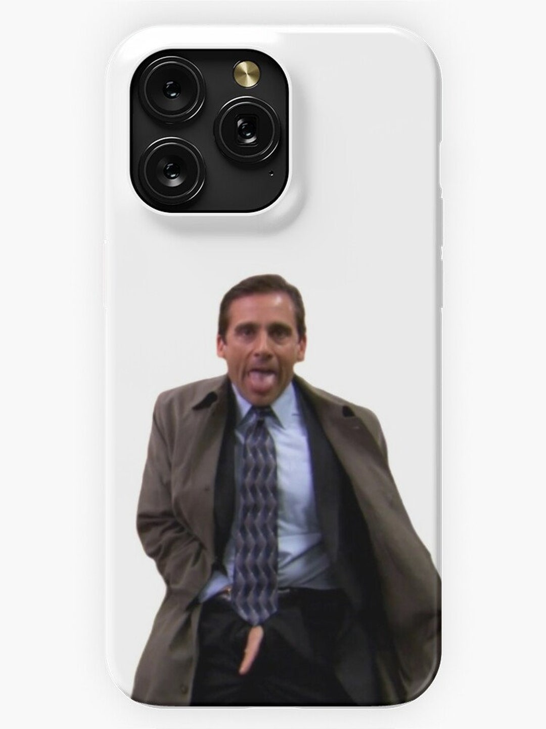 Michael Scott Flashing the Office Phonecase, Michael Scott Finger ...