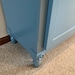 Hand Crafted Painted Sideboard Cabinet With Hand Turned Legs - Etsy