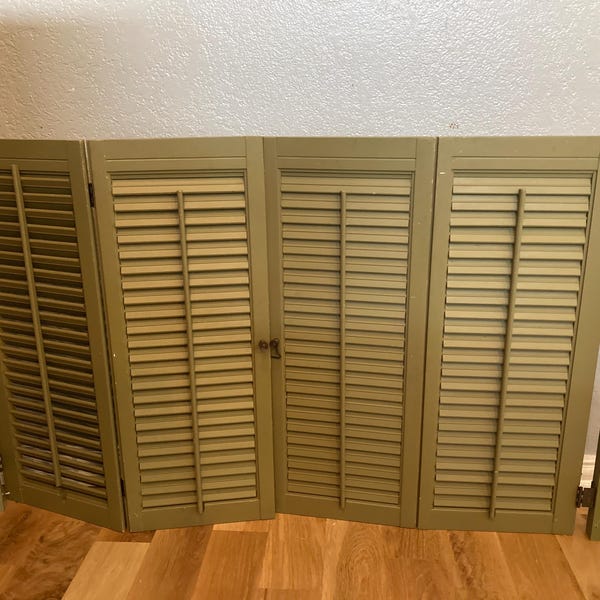 Painted Shutter - Etsy