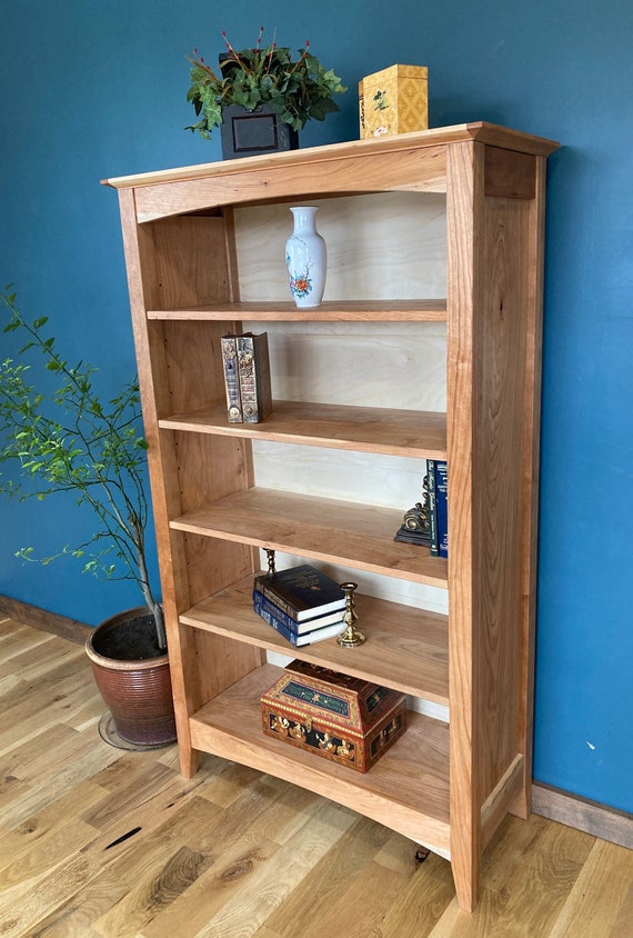 Small cherry bookcase store