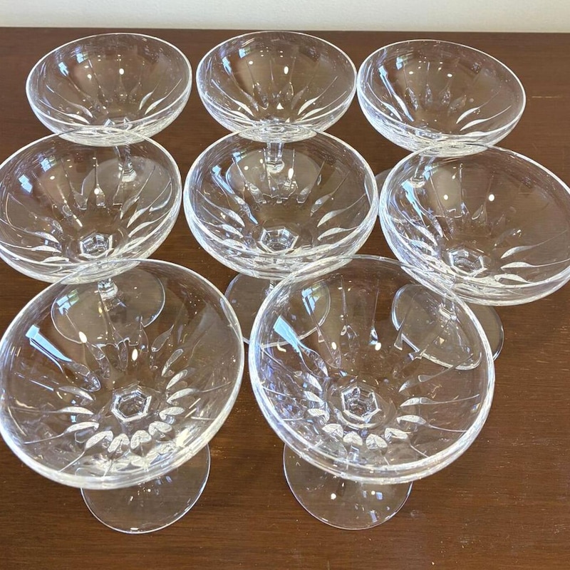 Mcm Coupe Glassware - Etsy