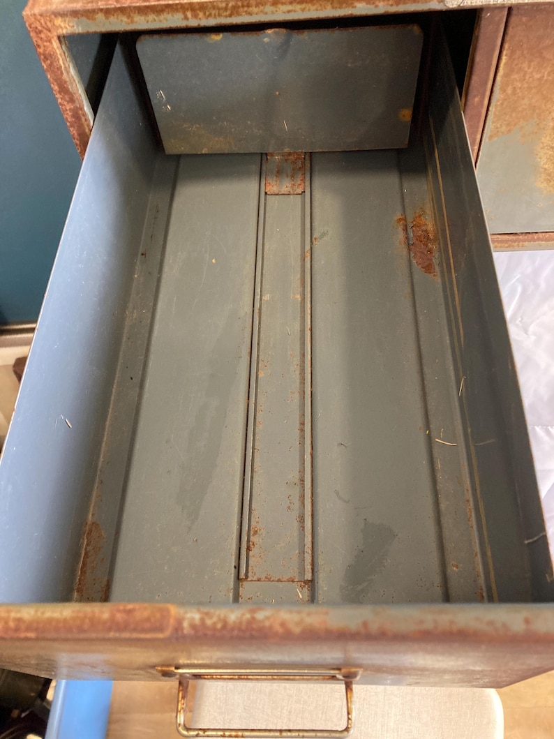 Mid-century Steelmaster Index Card Filing Drawer Cabinet - Etsy