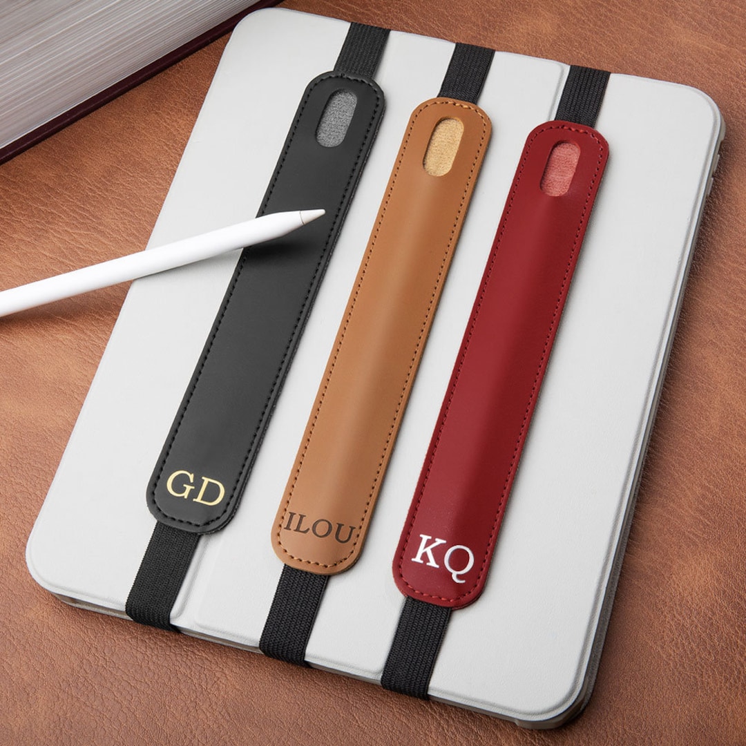 Personalized Pen Holder, Leather Pen Case, Pencil Sleeve, Pencil Keeper ...
