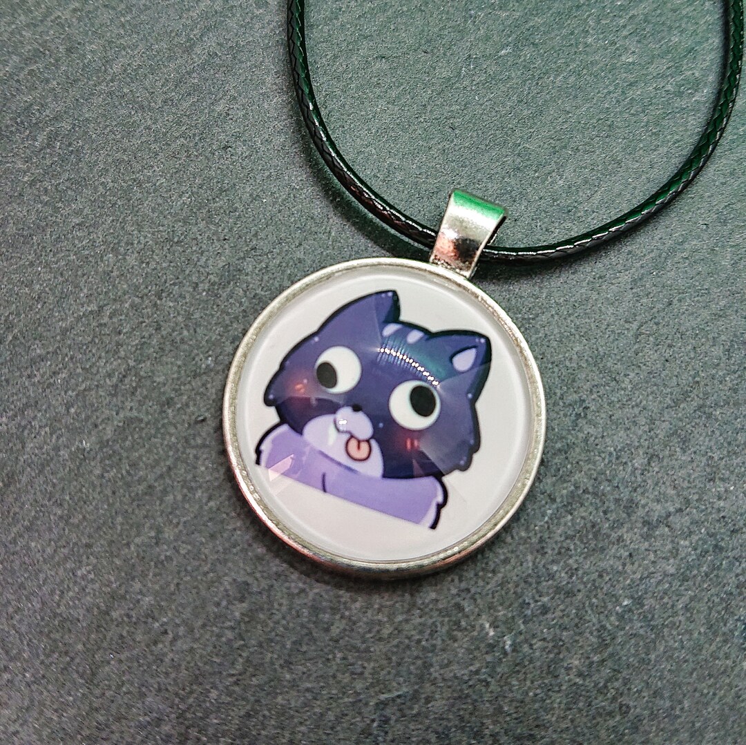 Chain Pendant Minimalmb Derp Emote 25 Mm - Etsy