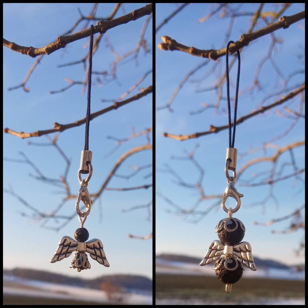 Pearl Angel Made of Lava Stones With Band in Different Variants - Etsy