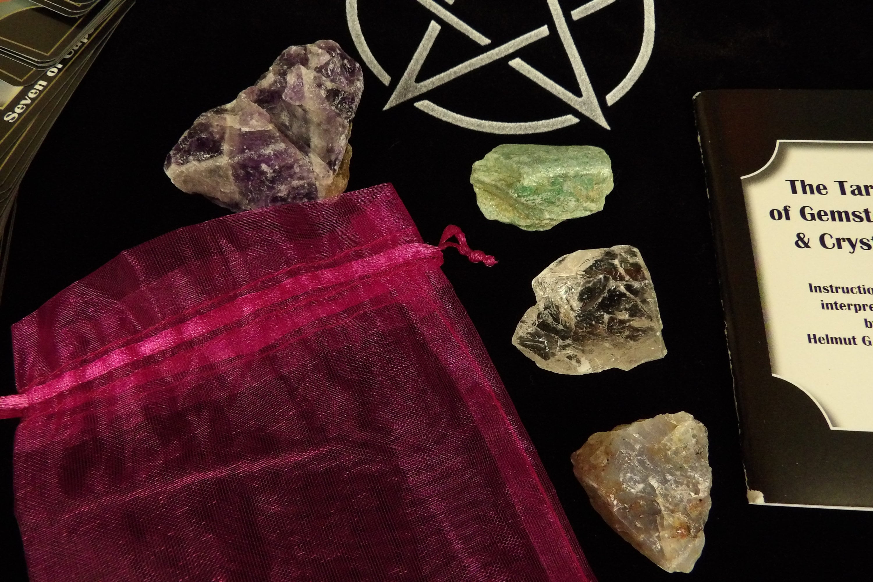 Tarot of Gemstones and Crystals 78 Card Tarot Deck With - Etsy