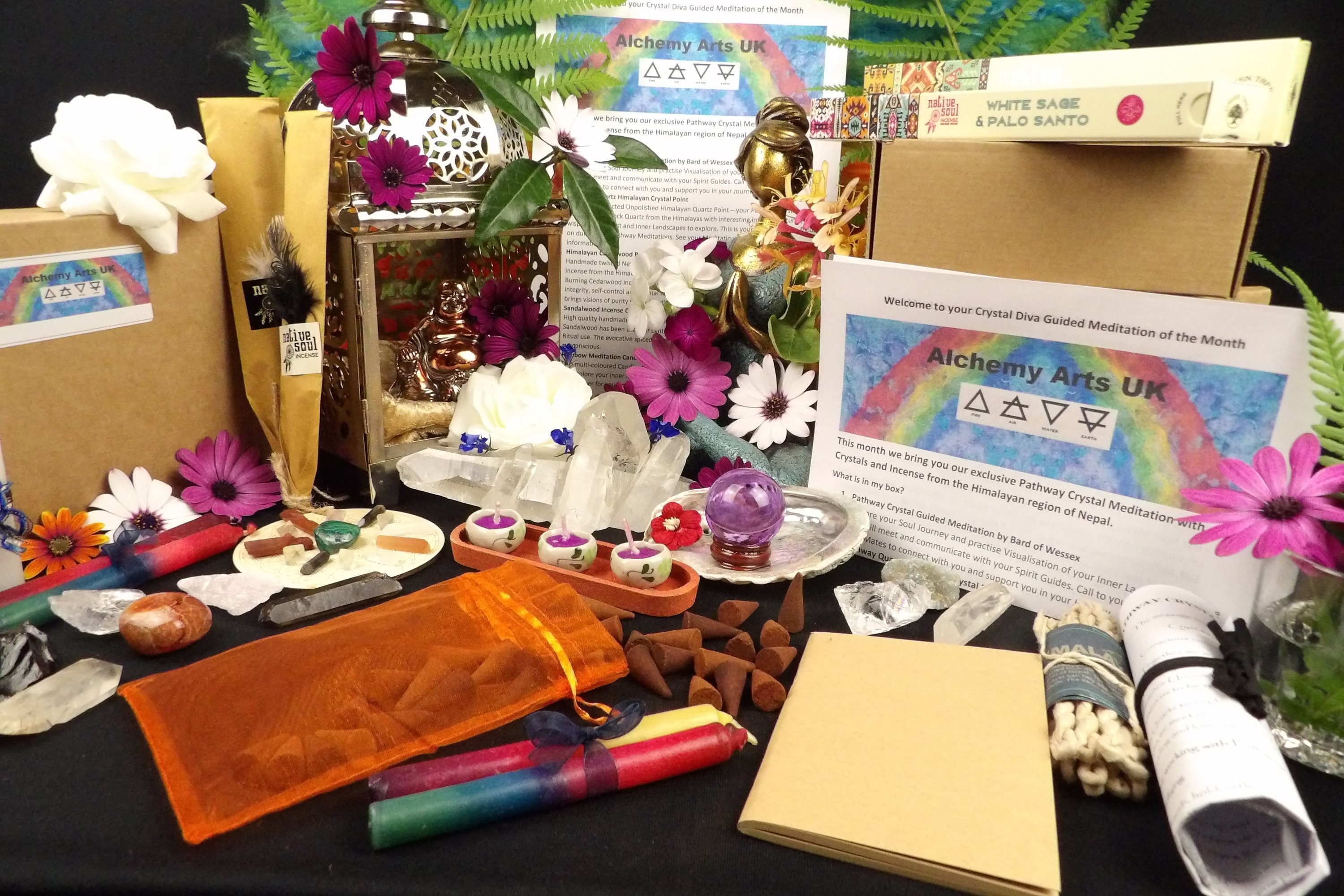 Guided Meditation With Crystals, Incense & Candle, Monthly Meditation ...