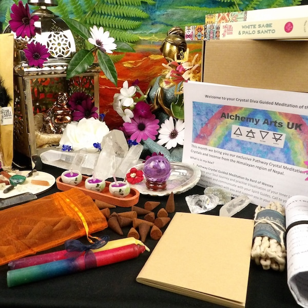 Monthly Crystal Box - Etsy