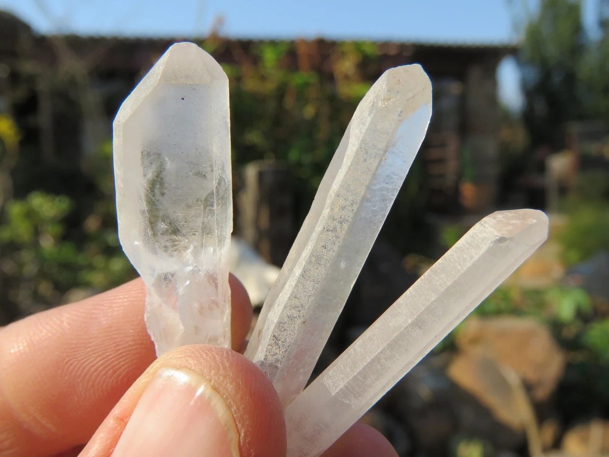 Small Quartz Crystal Points 20 500g Natural Unpolished Seed/matchstick ...