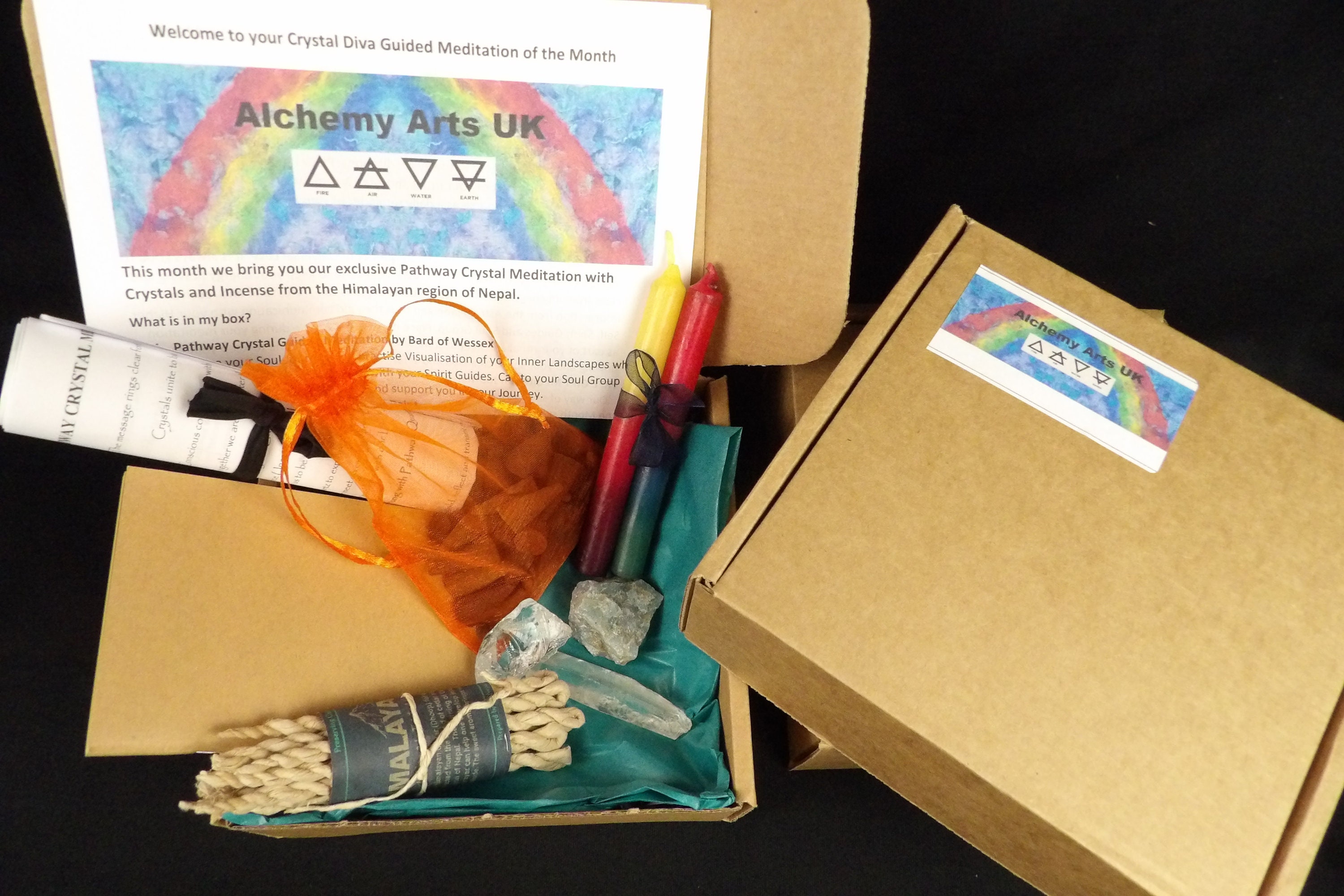 Guided Meditation With Crystals, Incense & Candle, Monthly Meditation ...