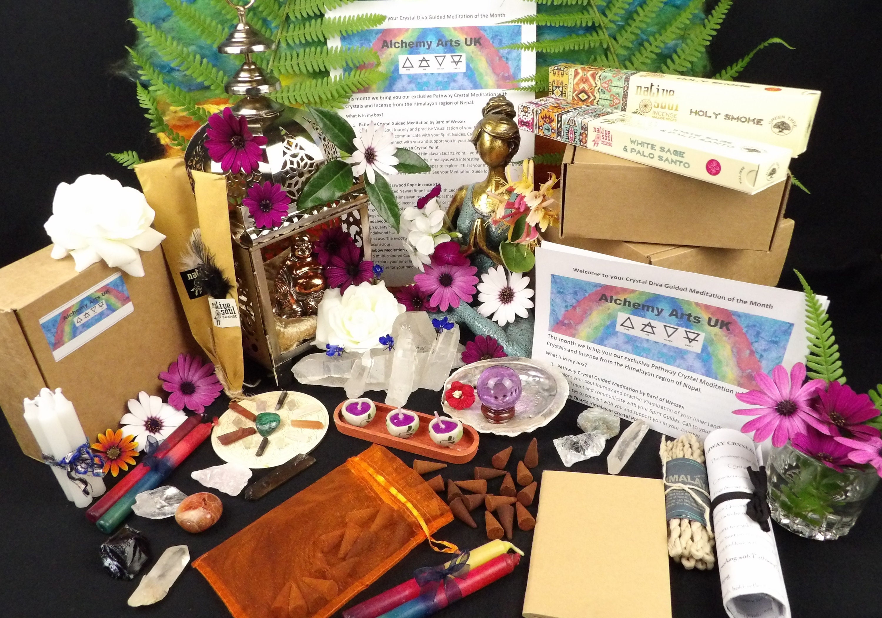 Guided Meditation With Crystals, Incense & Candle, Monthly Meditation ...