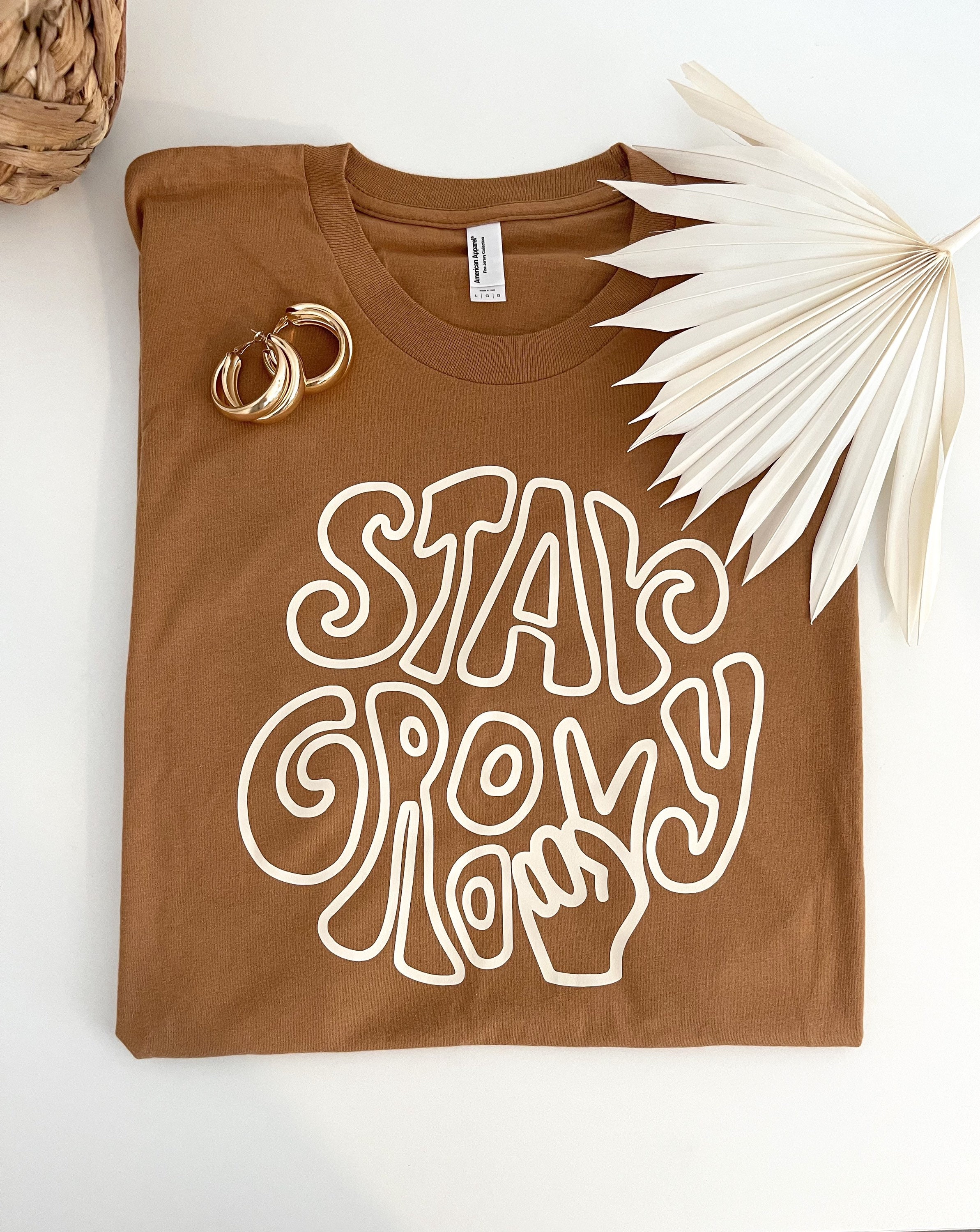 Stay groovy graphic tee groovy shirt retro shirt boho | Etsy