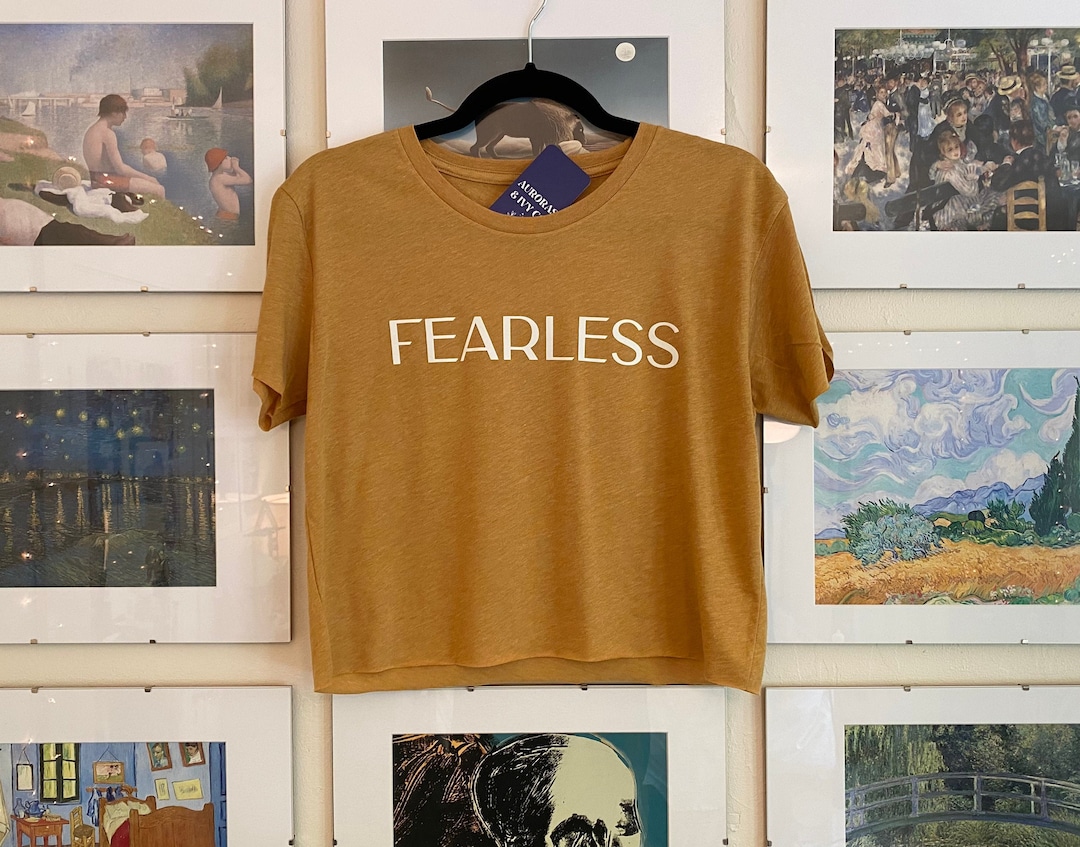 Fearless Crop Top Taylor Swift Fearless T-shirt Fearless Album Shirt - Etsy