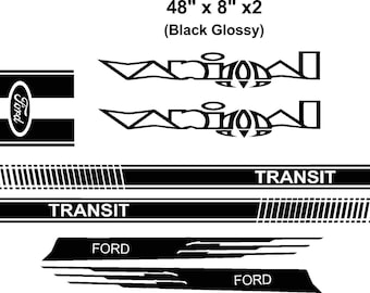 Ford Transit Custom Stickers | Etsy UK