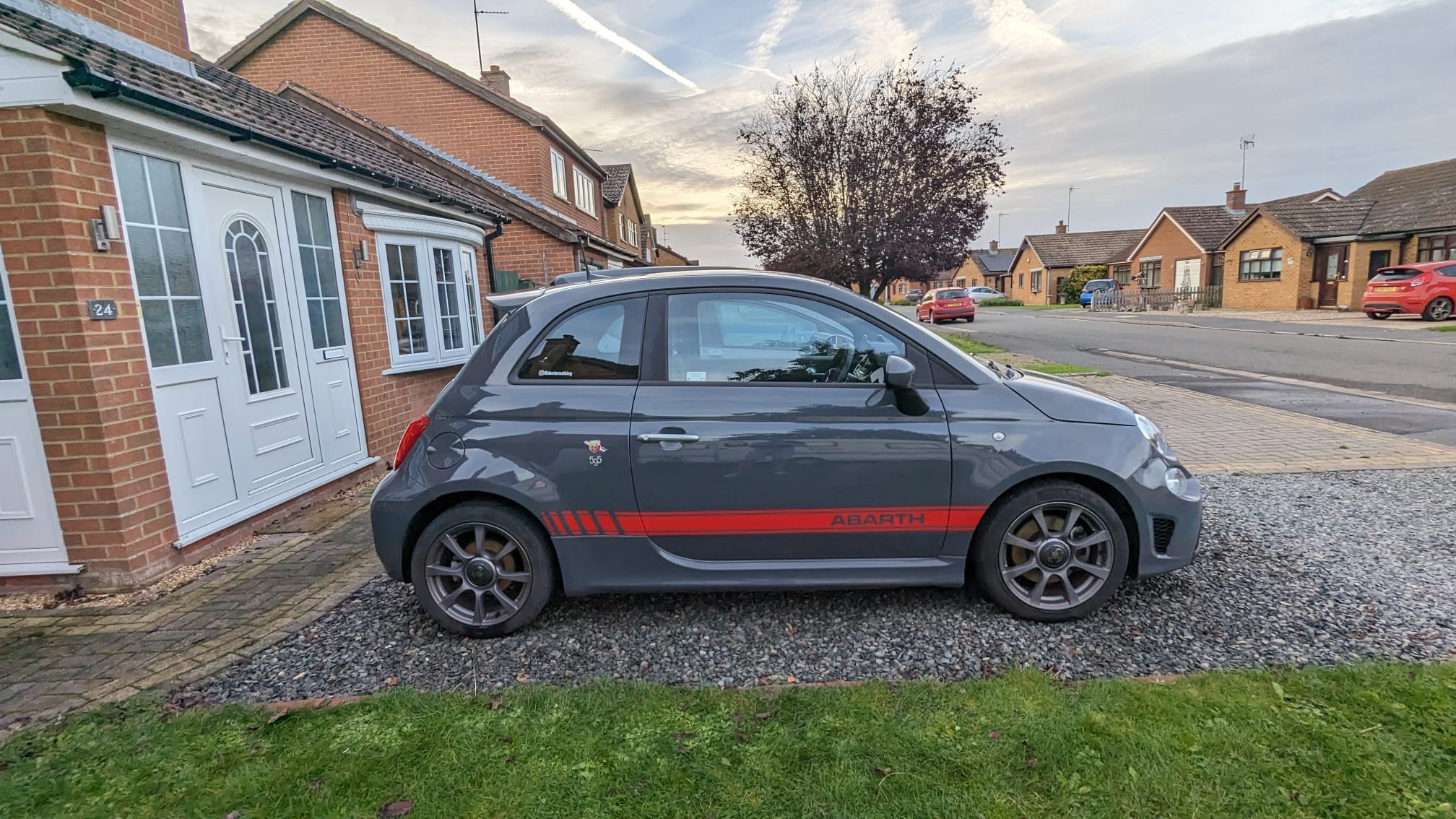 Fiat Abarth 500 Side Stripes Digital Download – PDF Vinyl Cutting ...