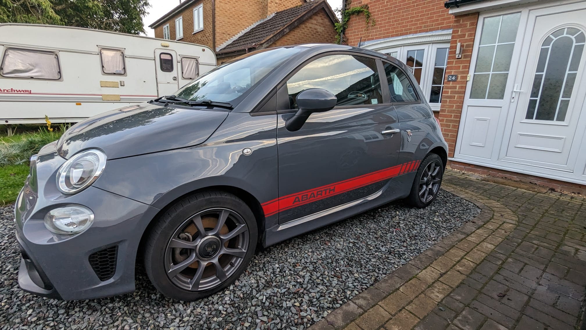 Fiat Abarth 500 Side Stripes Digital Download – PDF Vinyl Cutting ...