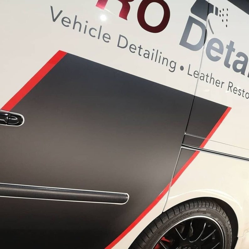Custom Logo Vehicle Signage - Cut Vinyl Decals & Stickers - Etsy UK