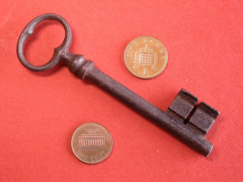 Genuine Antique Metal Key – Probably 19th Century - Etsy