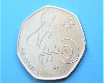 Weightlifting Coin - Etsy