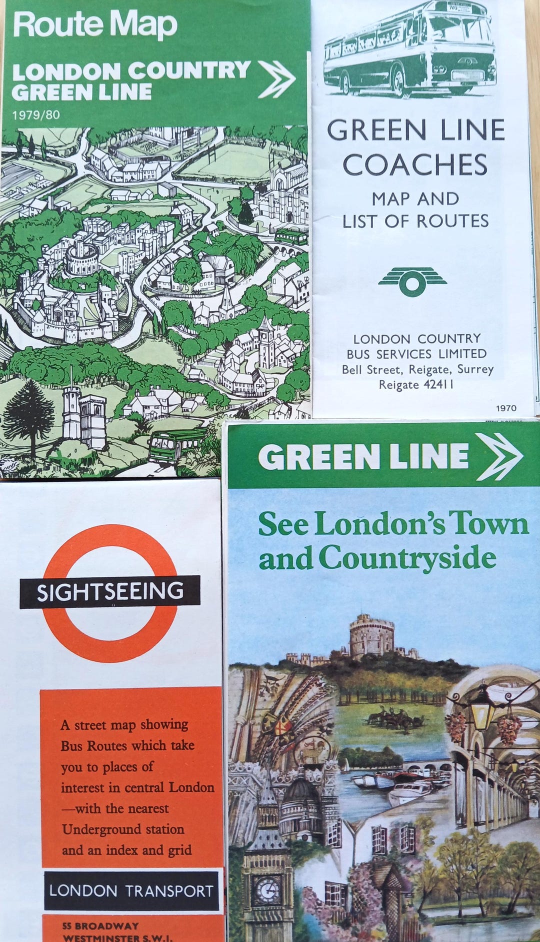 4 X London Transport Bus Maps 1970s - Etsy