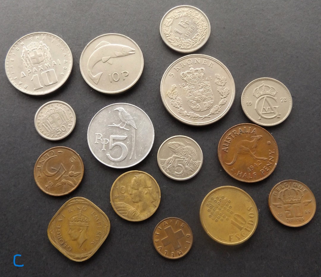 15 X World Coins - Brilliant Starter Kits (3 Sets Available) - Etsy