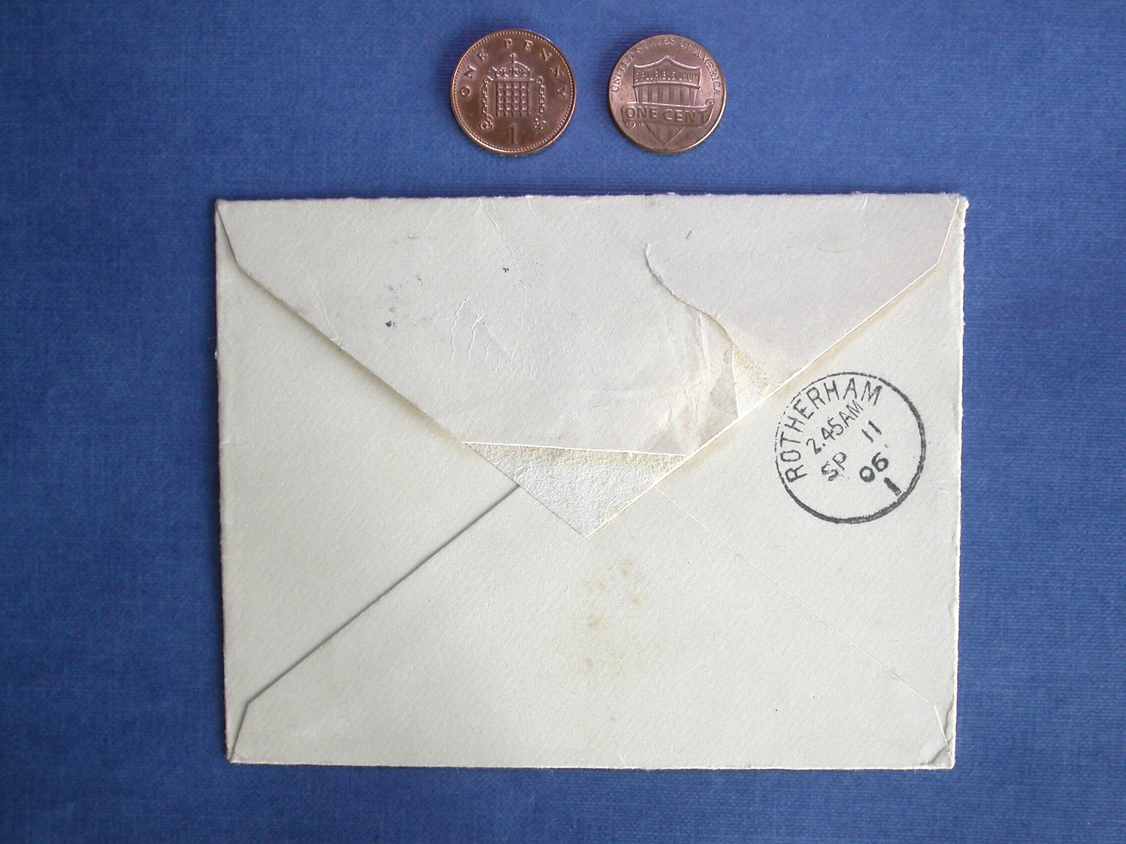 Edward VII One Penny Prepaid Stationary Envelope 1906 - Etsy