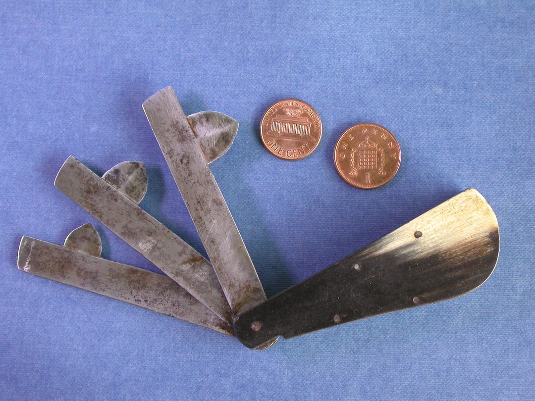 Antique Veterinary Fleam by Borwick of Sheffield - Etsy