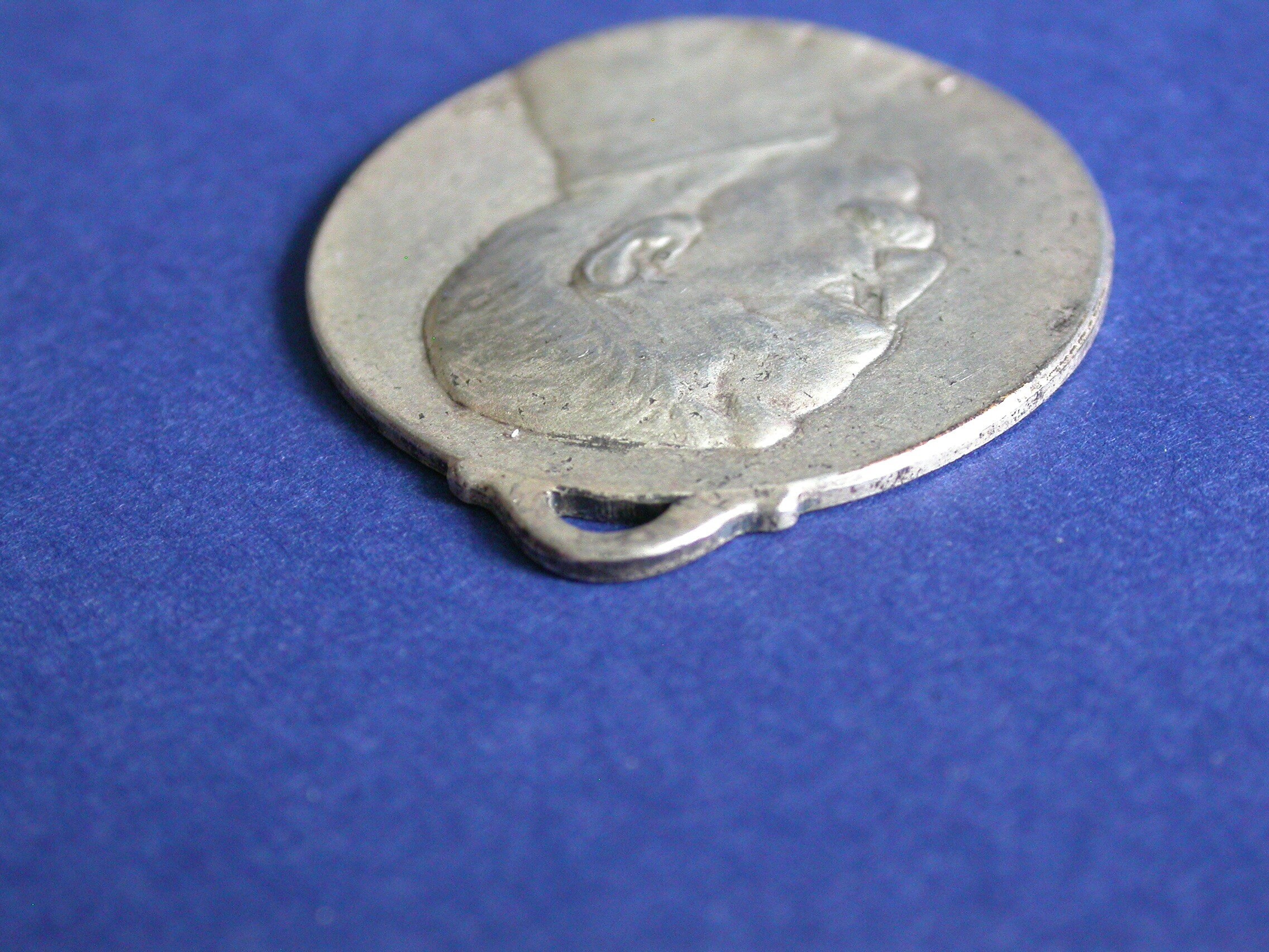 Small French WW1 White Metal Medal – Death of General Joseph-simon ...