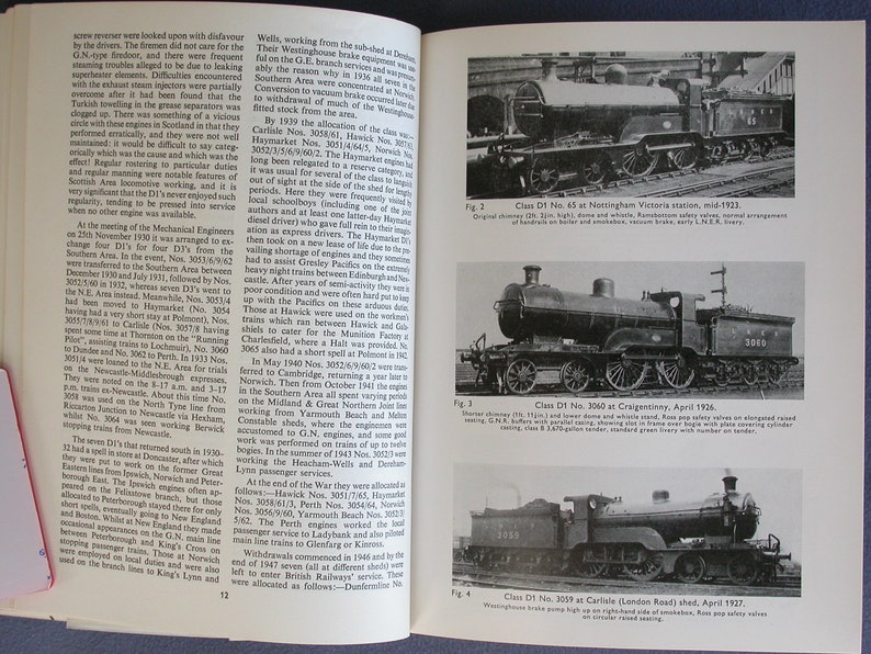 RCTS 'locomotives of the LNER' Parts 2B 3A 3B - Etsy UK