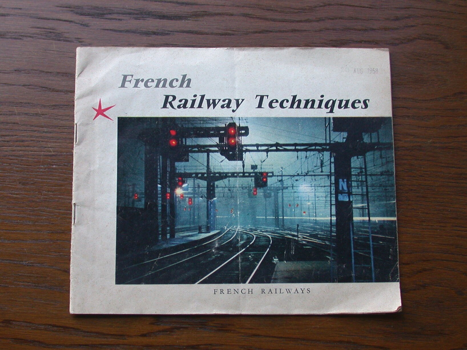 SNCF 1958 Brochure 'french Railway Techniques' in Fair Condition - Etsy