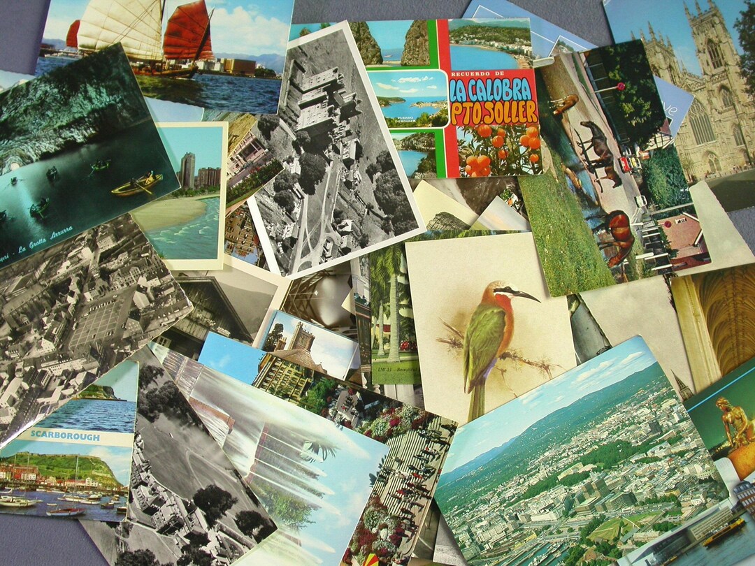 50 X Postcards of Various Subjects, Buildings and Worldwide Locations ...