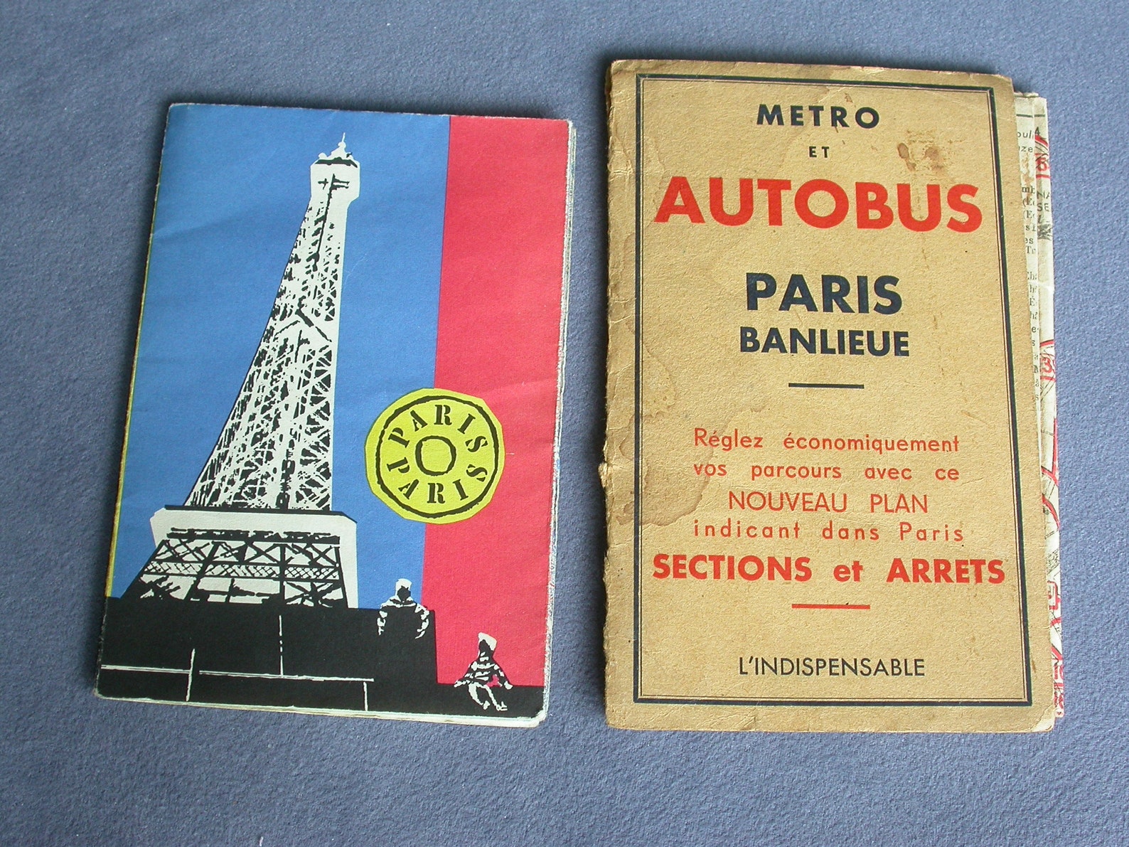 Vintage French Memorabilia Maps Timetables Postcards 1900 - Etsy